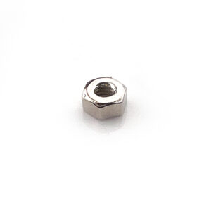 Hex Nut for Eyeglasses : 2.5mm X1.4mm 100pcs.
