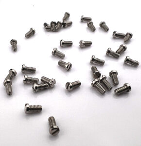 Hinge Screw for Eyeglasses : 2.0mm X 1.4mm X 3.5mm