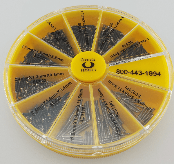 SCKITWST : Screw Wheel Kit - Self Tapping - OPTICAL PRODUCTS ONLINE